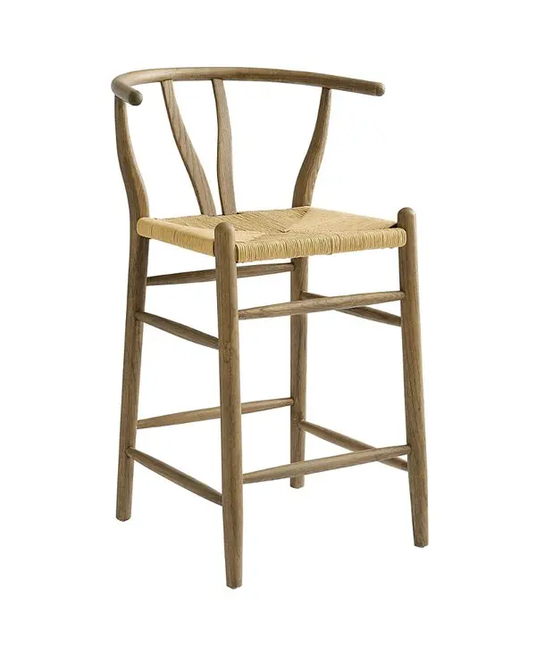 MODWAY Amish Wood Counter Stool