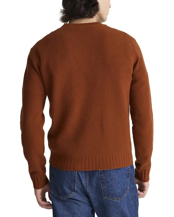 Madewell Merino Wool Crewneck Sweater - Roasted Orange
