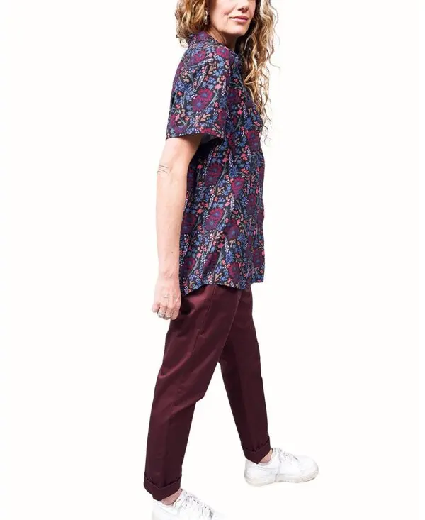 WILDFANG Empower Button-up Shirt - Cosmos Black Multi