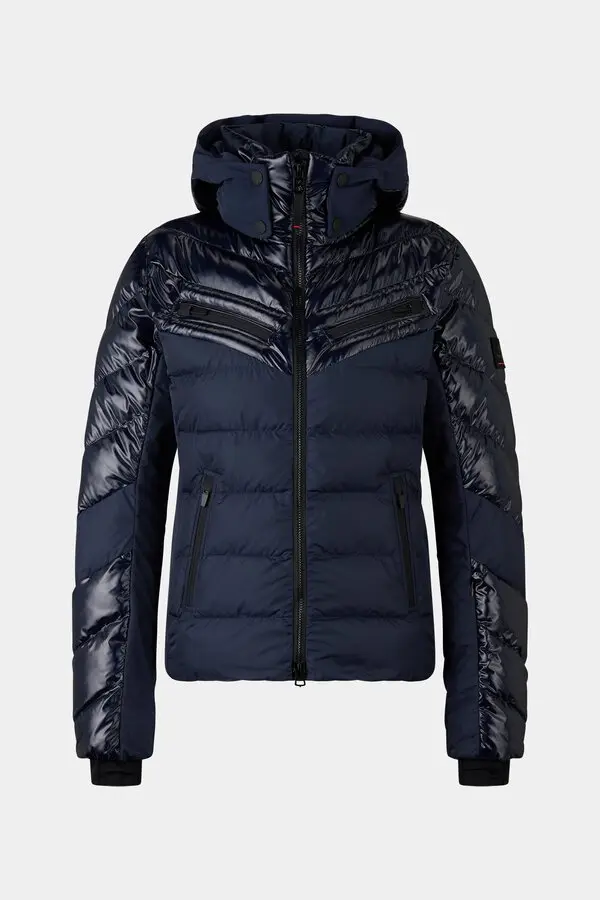 Bogner Farina Quilted Jacket - Dark Blue