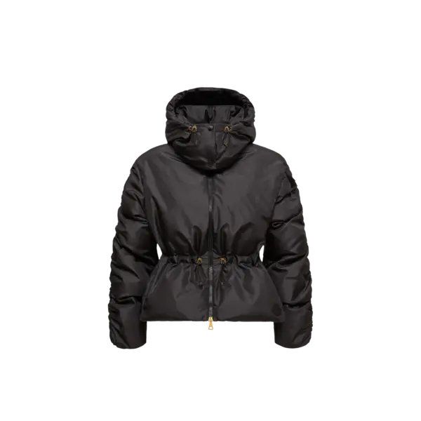 Moncler Louviere Hooded Down Jacket - Black