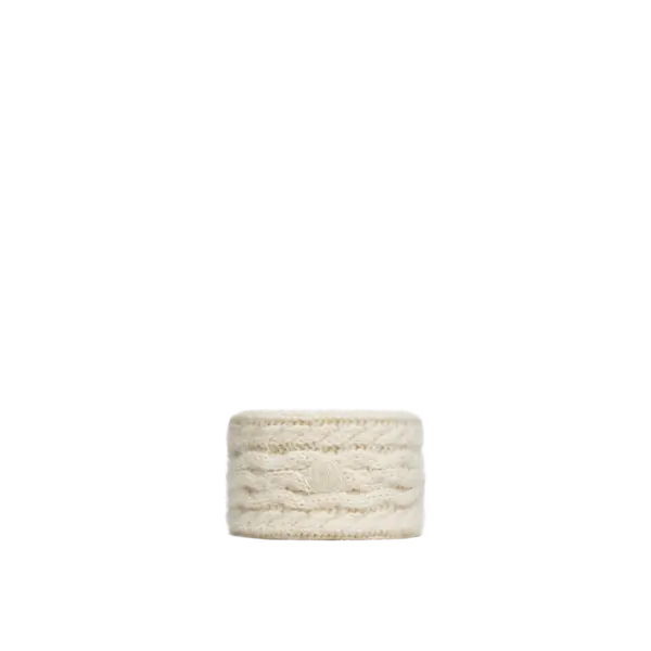 Moncler Alpaca Blend Headband - White