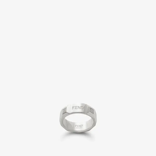 Fendi 925 Sterling Wide Band Ring