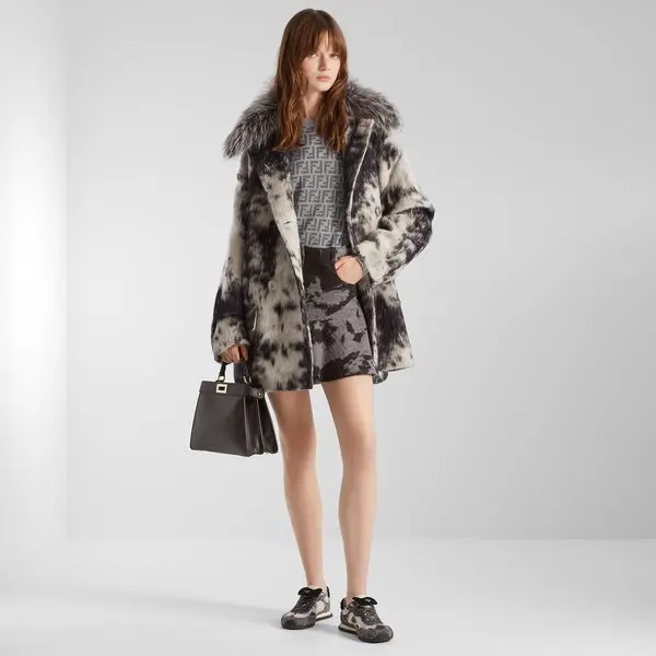 Fendi Ff Jacquard Boxy Jumper