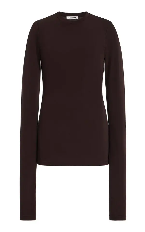 DARKPARK Camren Jersey Top - Brown