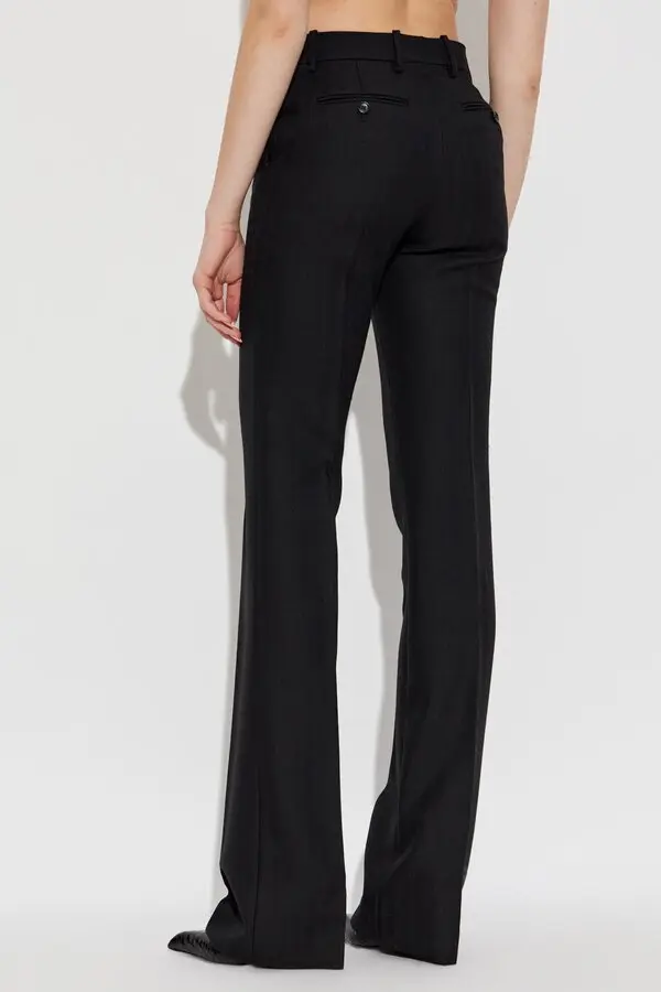 TOM FORD Herringbone Pattern Flared Trousers