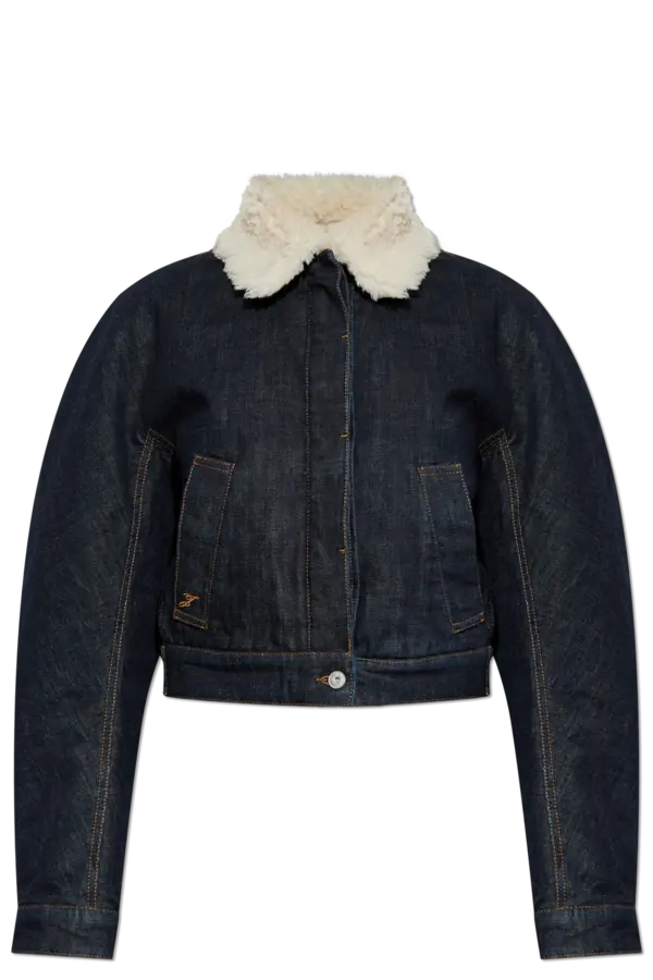Jacquemus Denim Jacket - Navy Blue