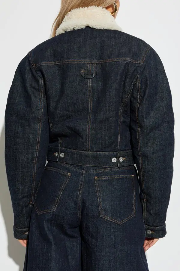 Jacquemus Denim Jacket - Navy Blue