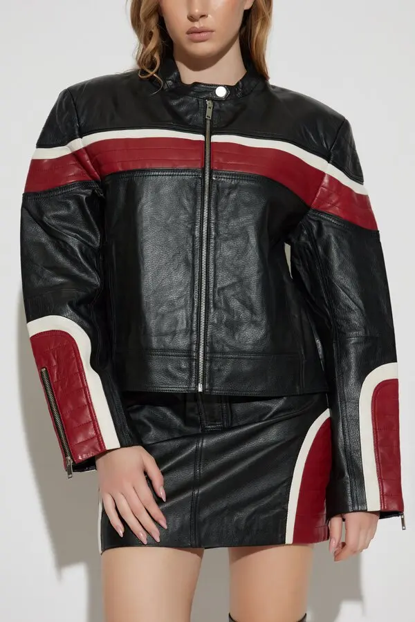GESTUZ Leather Jacket