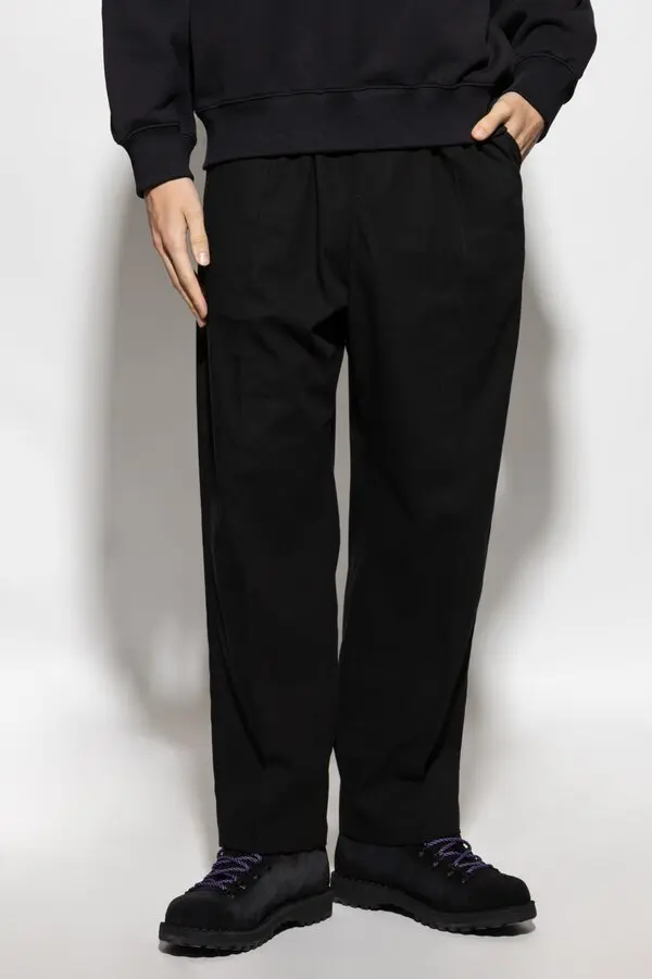 Maison Kitsuné Trousers With Stitching