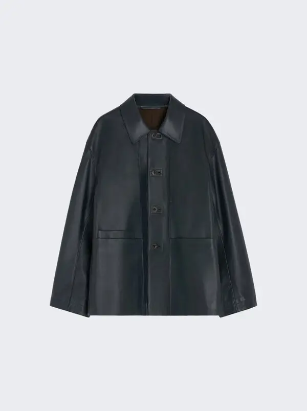 LEMAIRE Leather Workwear Jacket