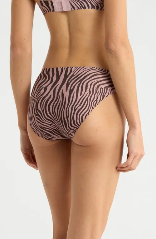 MEUNDIES Dreamseam Bikini Bottom - Blush Zebra