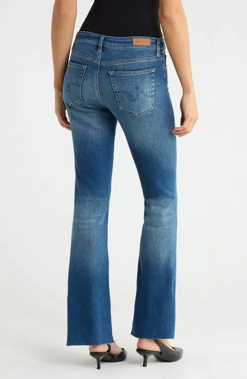 Ag Angel Low-rise Step Hem Bootcut Jeans