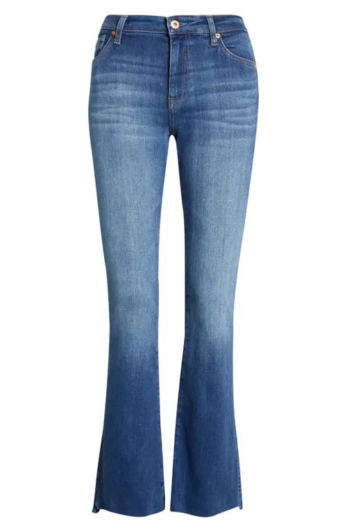 Ag Angel Low-rise Step Hem Bootcut Jeans