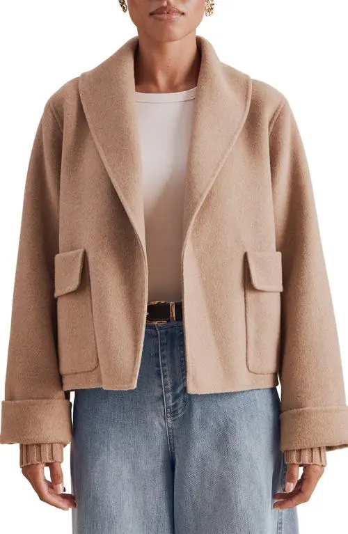 Splendid Crop Icon Coat - Praline
