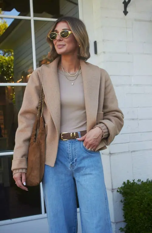 Splendid Crop Icon Coat - Praline