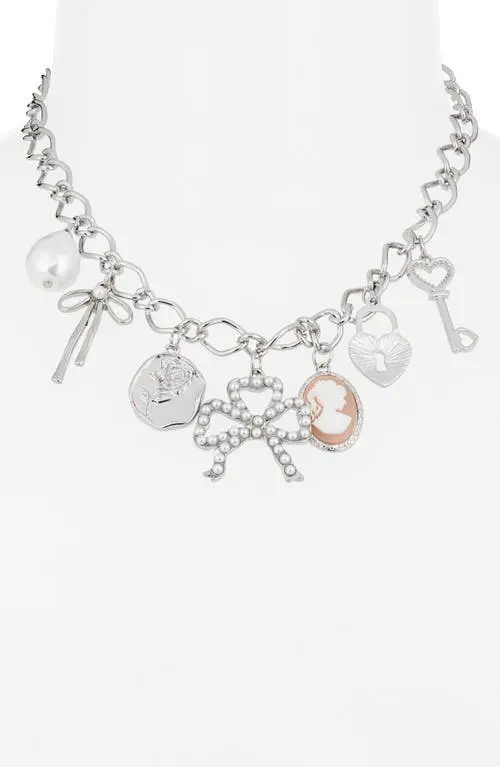 Bp. Bow Charm Chain Necklace
