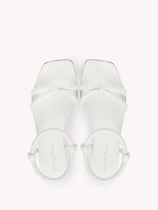 GIANVITO ROSSI Juno 05 Sandals - White - Nappa
