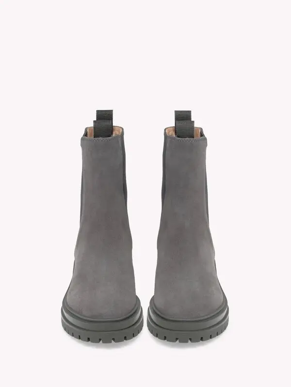 GIANVITO ROSSI Chester Chelsea Boot - Grigio