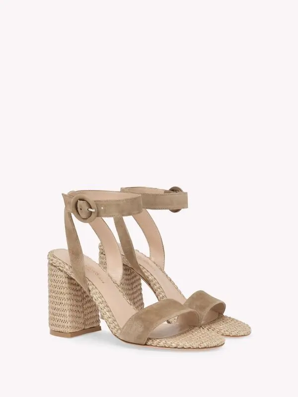 GIANVITO ROSSI Luana Suede Sandals