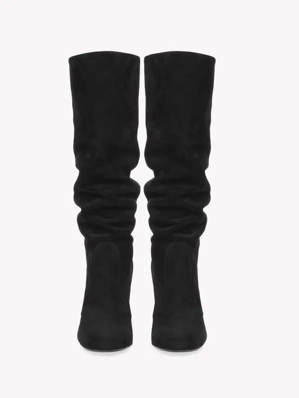 GIANVITO ROSSI Glen Suede Boots - Black Suede