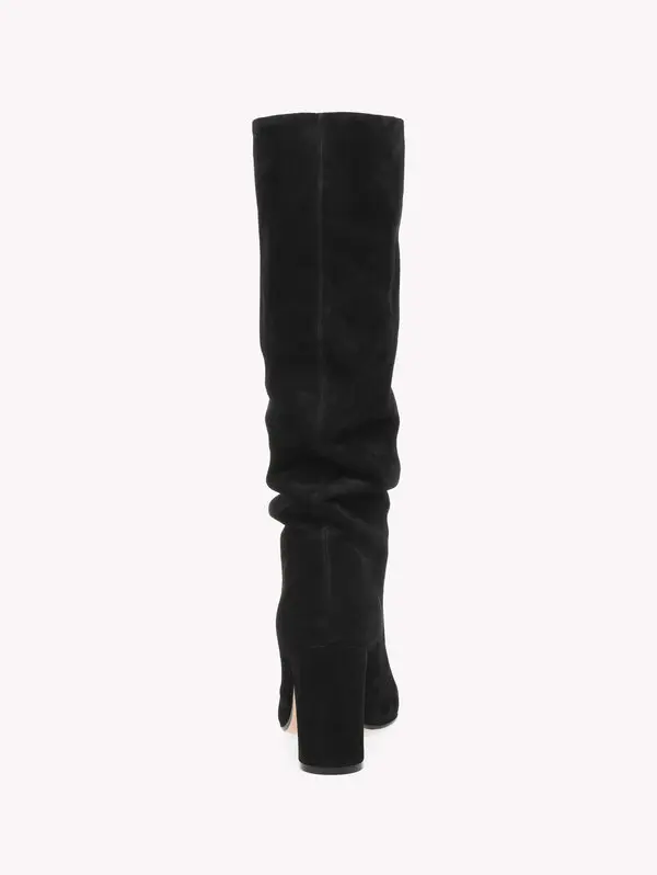 GIANVITO ROSSI Glen Suede Boots - Black Suede
