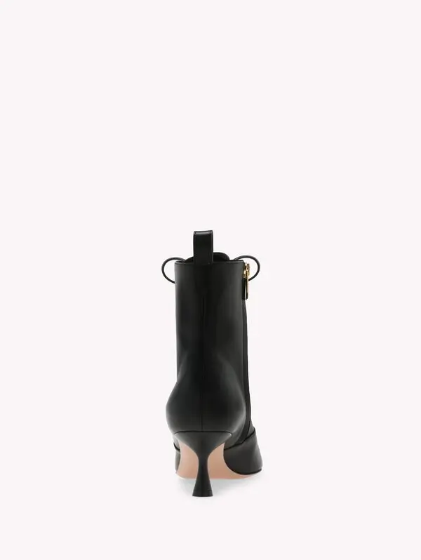 GIANVITO ROSSI Morganne 55 Lace-up Booties