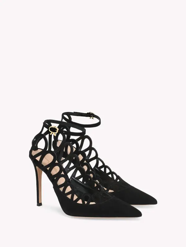 GIANVITO ROSSI Elisa D'orsay Stiletto Heel Pumps