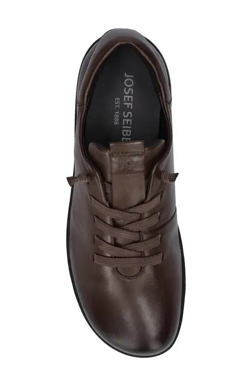 Josef Seibel Lace-up Leather Sneaker - Moro