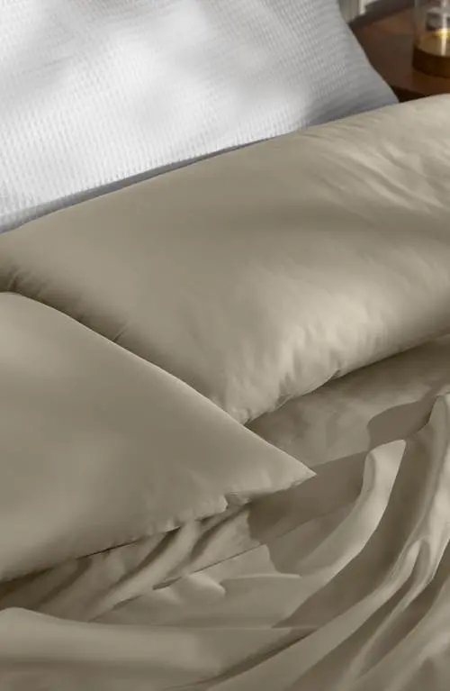 BOLL & BRANCH Percale Hemmed Sheet Set - Oak