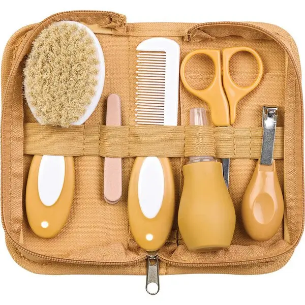 KALENCOM Deluxe Baby Grooming Kit - Mustard