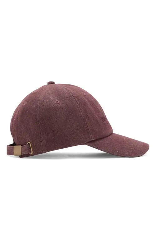 Mango Classic Club Baseball Cap - Maroon
