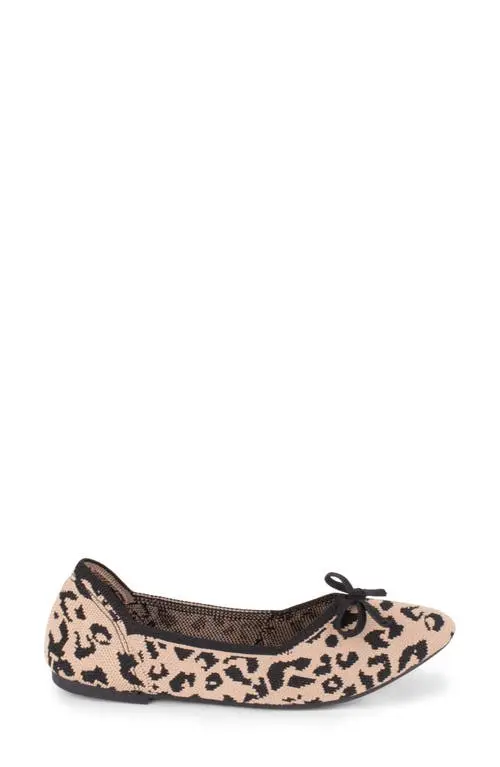 Tahari Tortuga Ballet Flat - Cheetah
