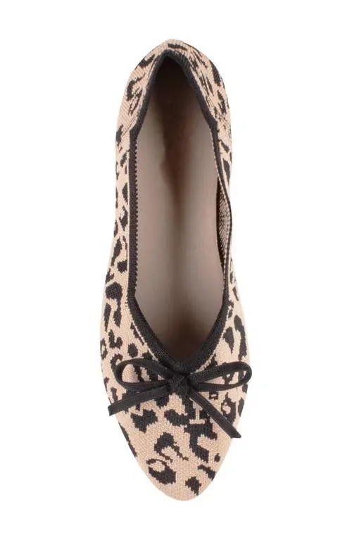 Tahari Tortuga Ballet Flat - Cheetah