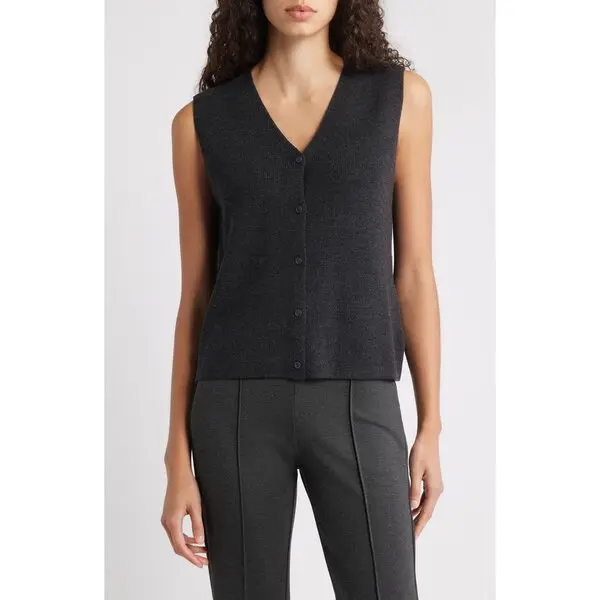 Eileen Fisher Wool Vest