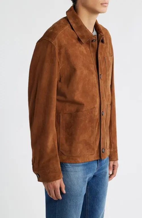 BOSS Markuedo Suede Jacket