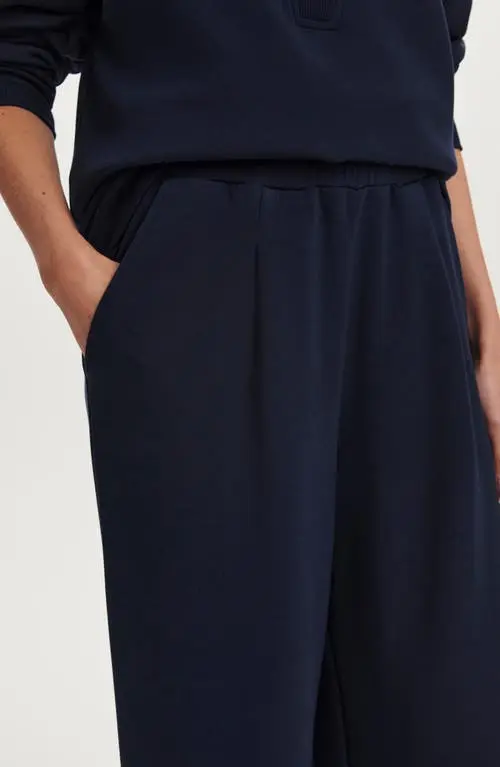 Varley The Extra Wide Leg Pants - Navy