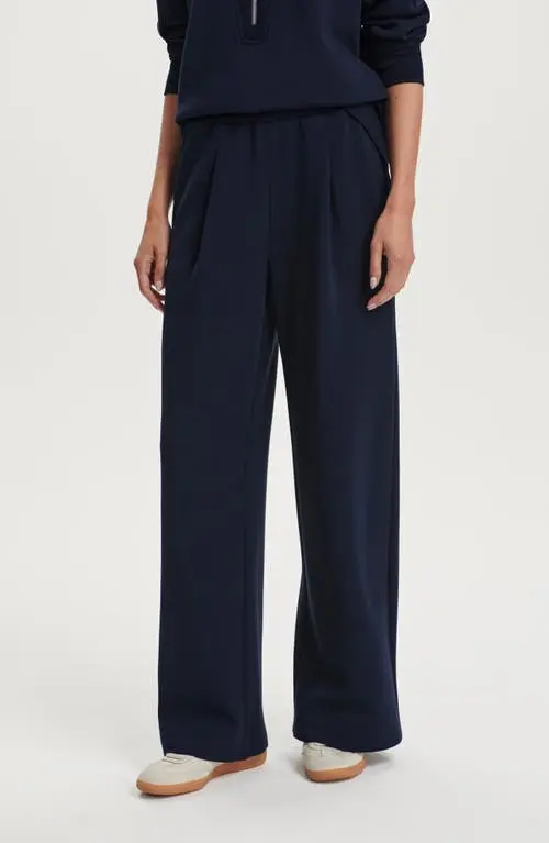 Varley The Extra Wide Leg Pants - Navy