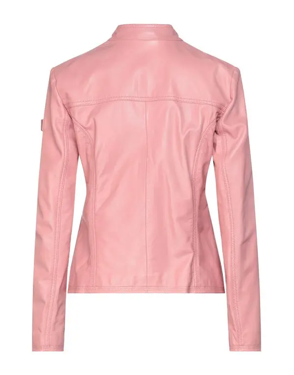 Peuterey Leather Biker Jacket