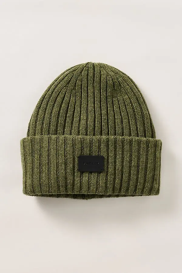 Varley Elva Ribbed Beanie - Olive