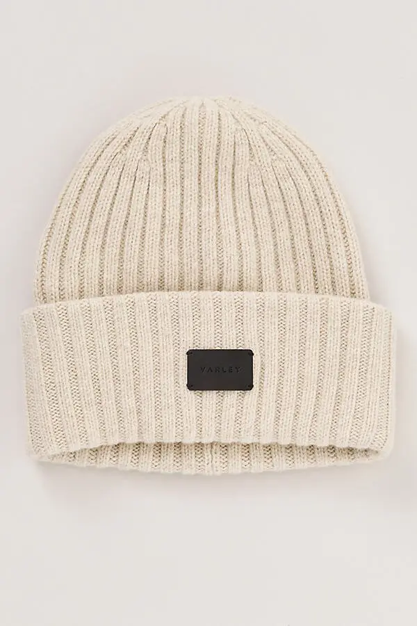 Varley Elva Ribbed Beanie - Rainy Day