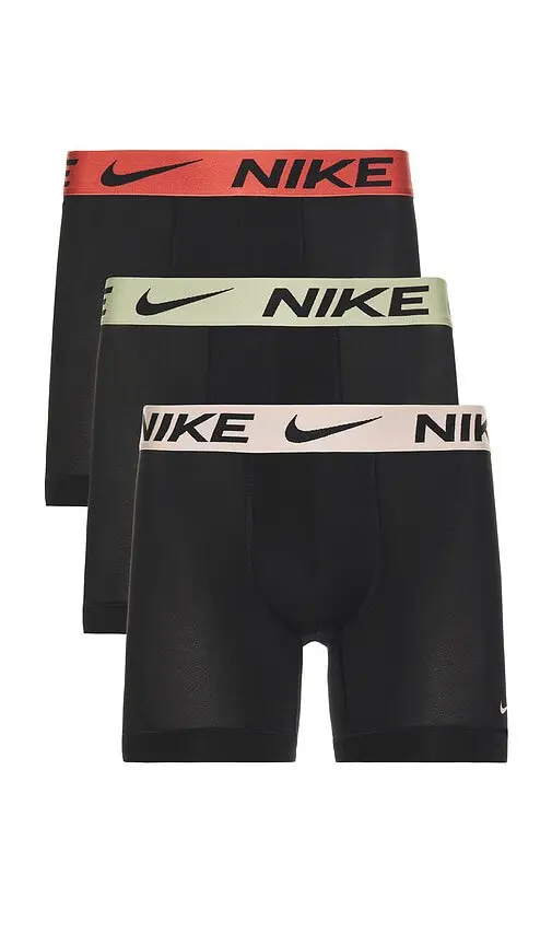 Nike Essential Micro Boxer Brief 3 Pack - Black
