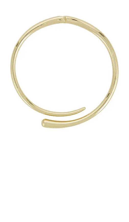 Ettika Elegant Wrap Choker Necklace - Gold