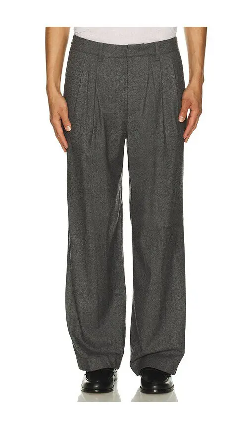 DUNST Pleated Wide Slacks