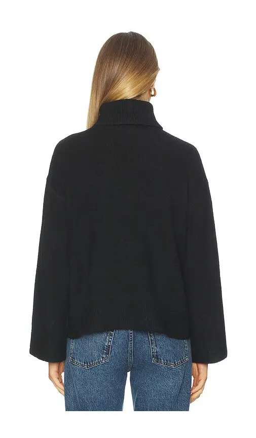 ALL THE WAYS Riley Turtleneck Sweater - Black