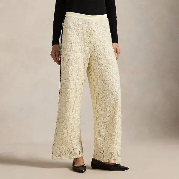 Ralph Lauren Sequined Lace Pant
