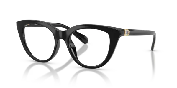 SWAROVSKI Full Rim Eyeglasses - Noir
