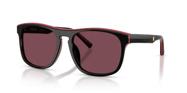 SCUDERIA FERRARI Sunglasses - Shiny Black,red,black