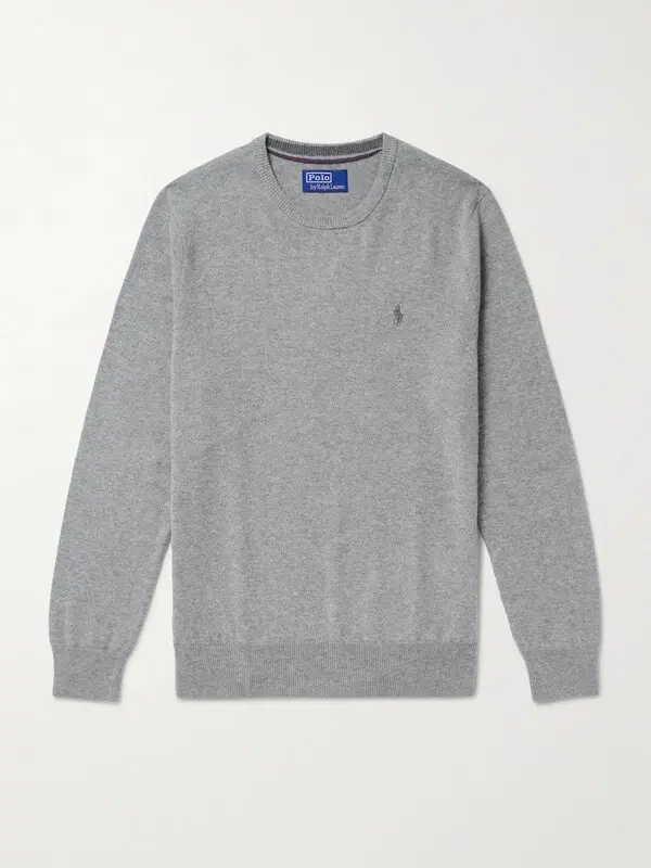 Polo Ralph Lauren Logo-embroidered Wool Sweater