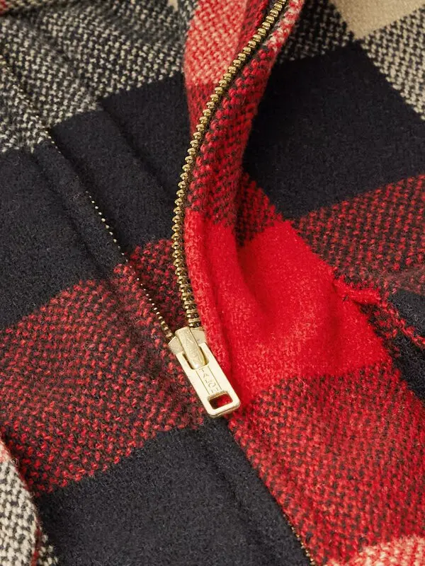 Polo Ralph Lauren Checked Wool-blend Overshirt